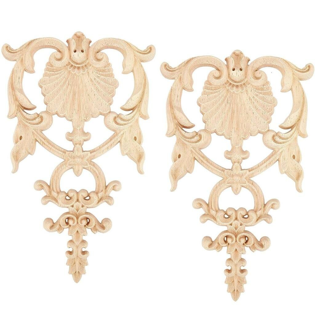 Декоративные деревянные уголки (2 шт.)