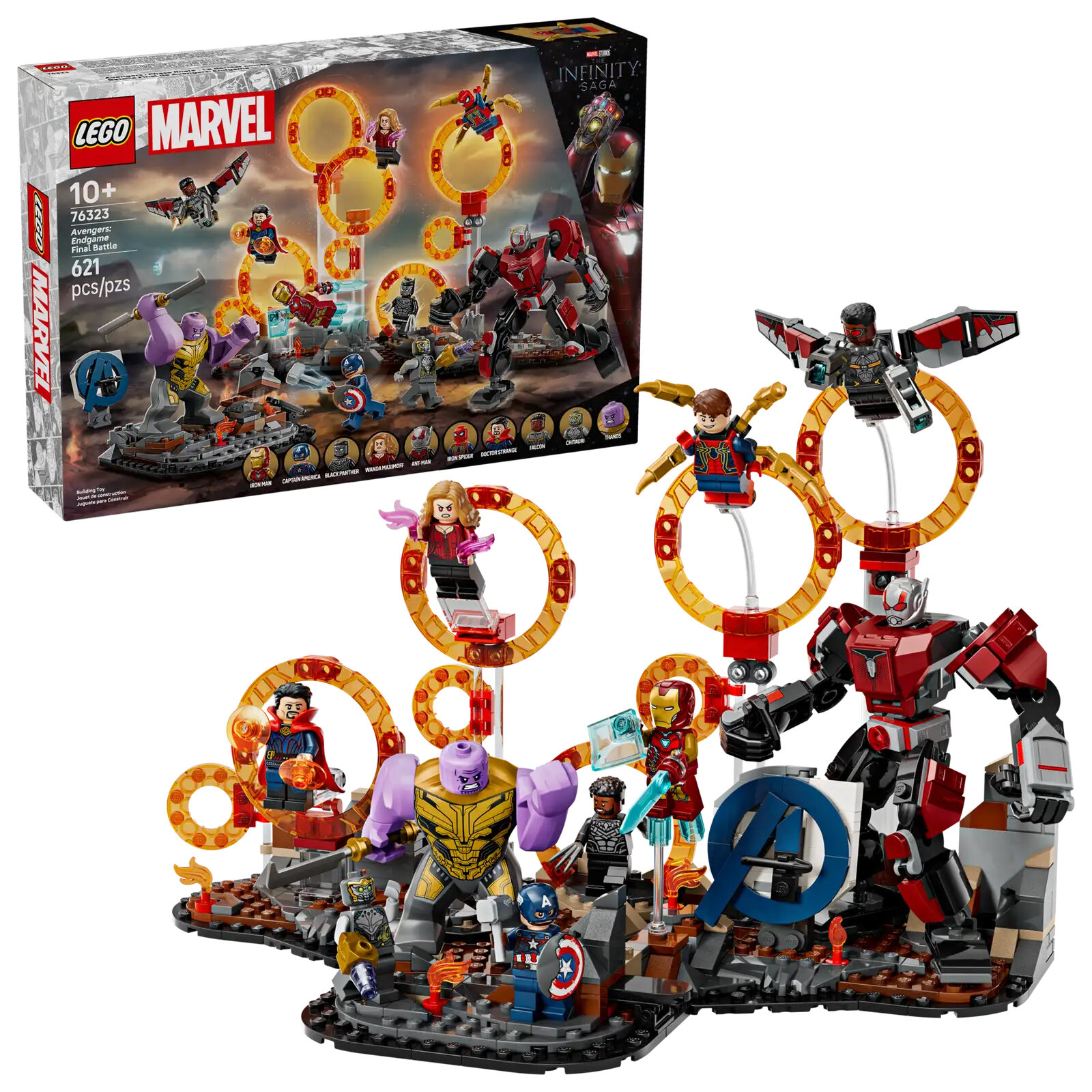 Конструктор LEGO Super Heroes 76323 Мстители: Финальная битва, 621 дет.