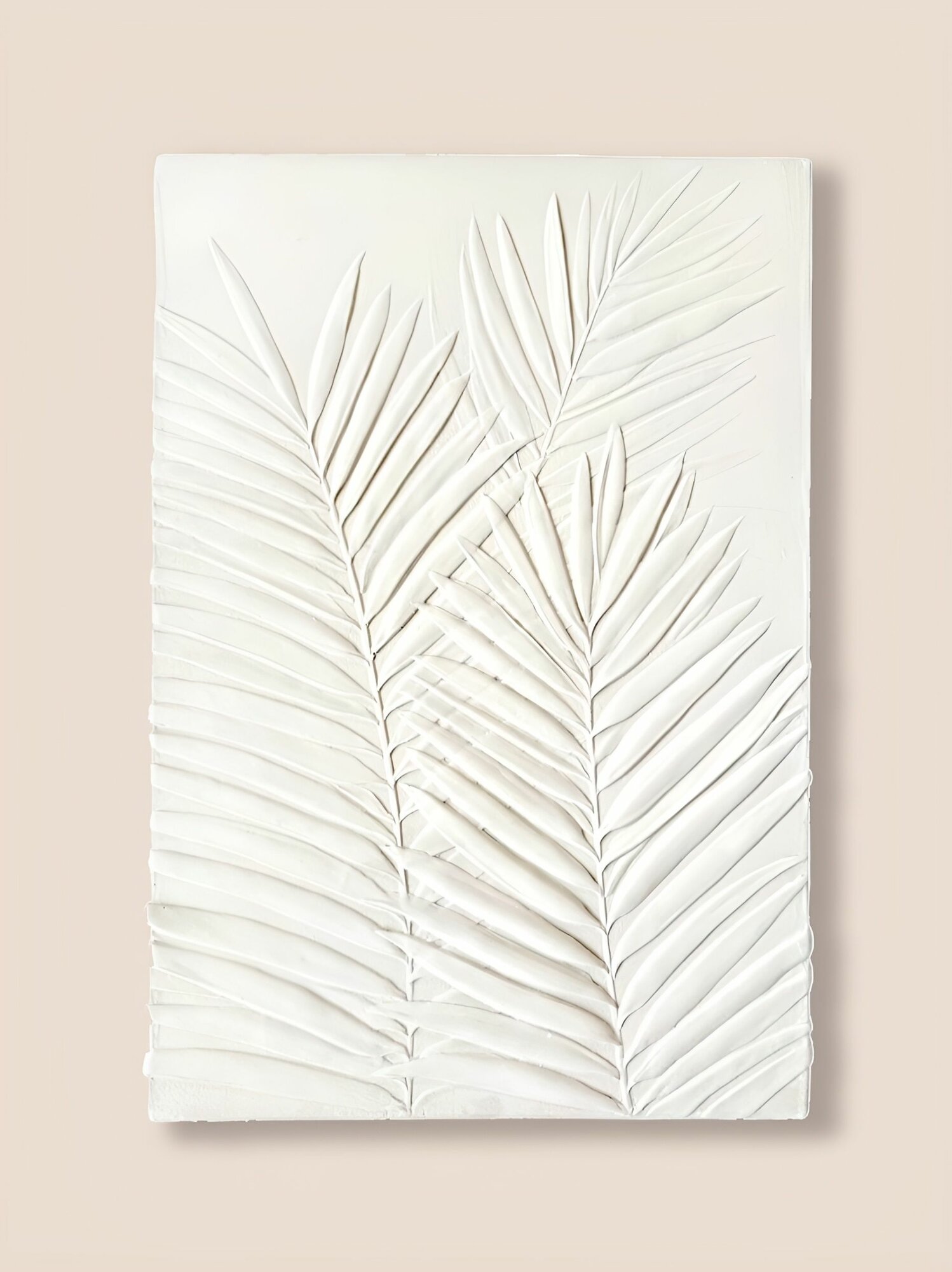 Панно гипсовое на стену для интерьера 56x38 см