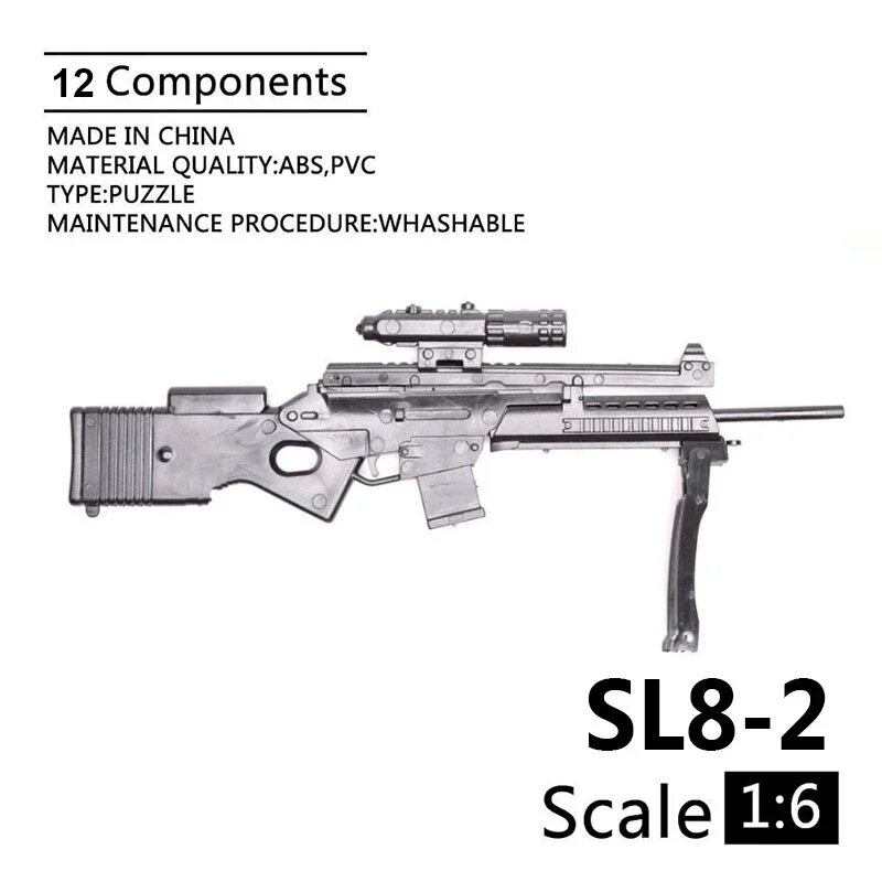 Игрушечная винтовка AK47 1/6, пластик