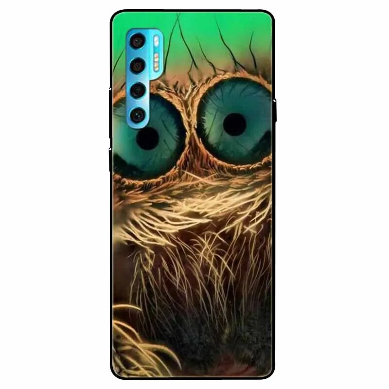 Чехол для TCL 20 Pro 5G Owl, силикон, цвет 14