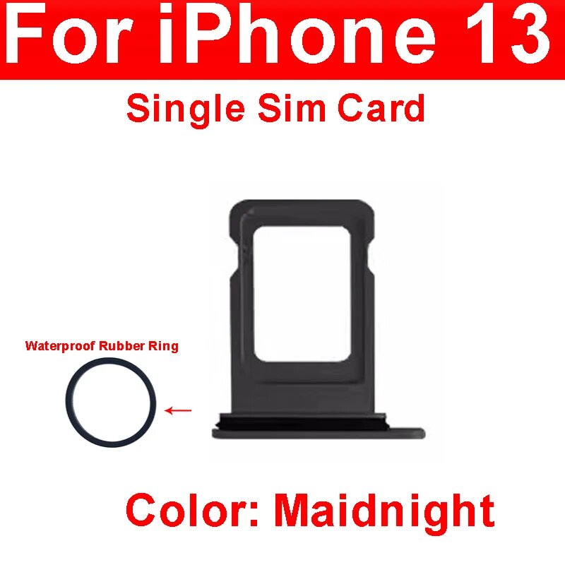 Для Iphone 13 SIM-карт лоток двойной одиночный держатель SIM-карты SIM кардридер Слот для замены
