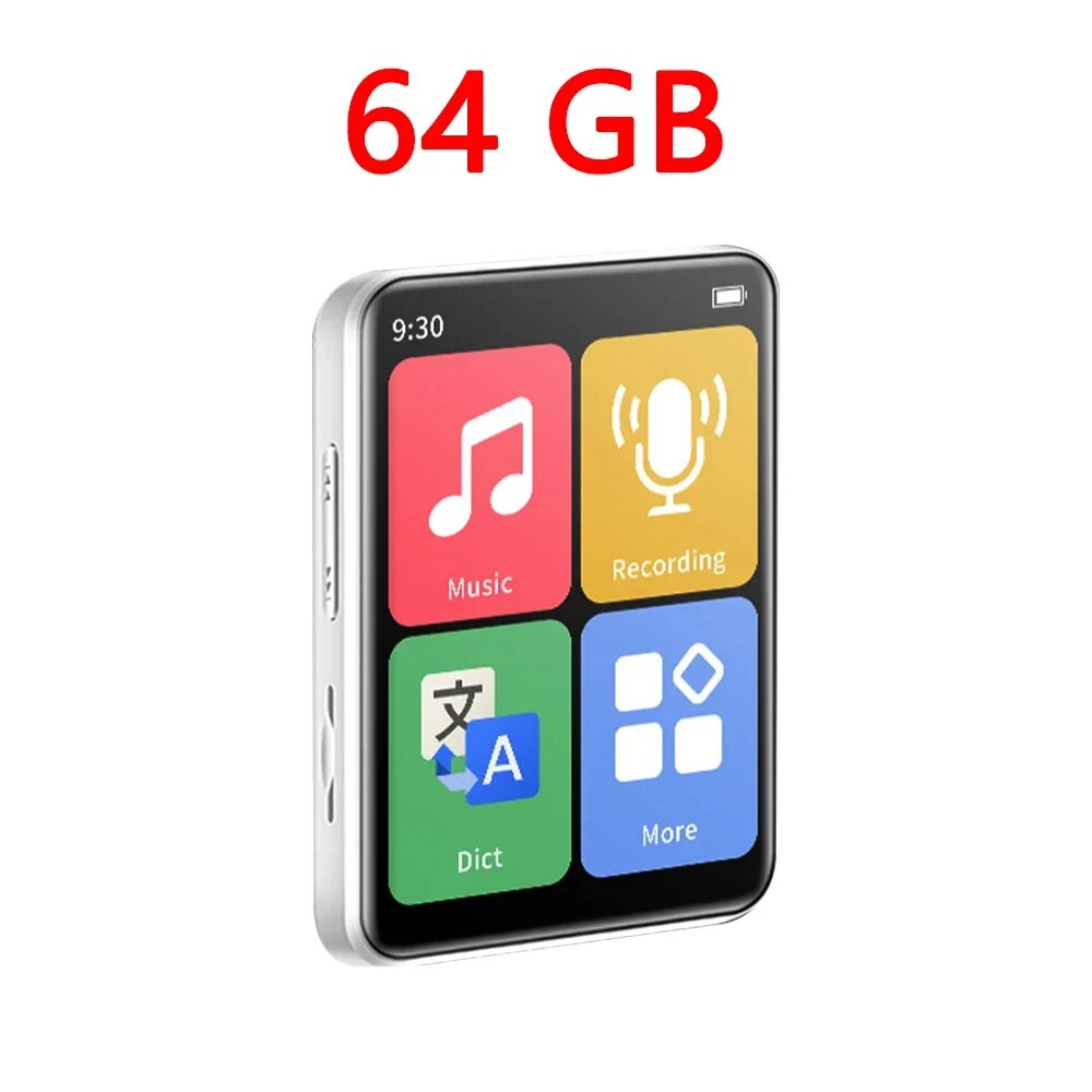 MP3-плеер 64GB, белый