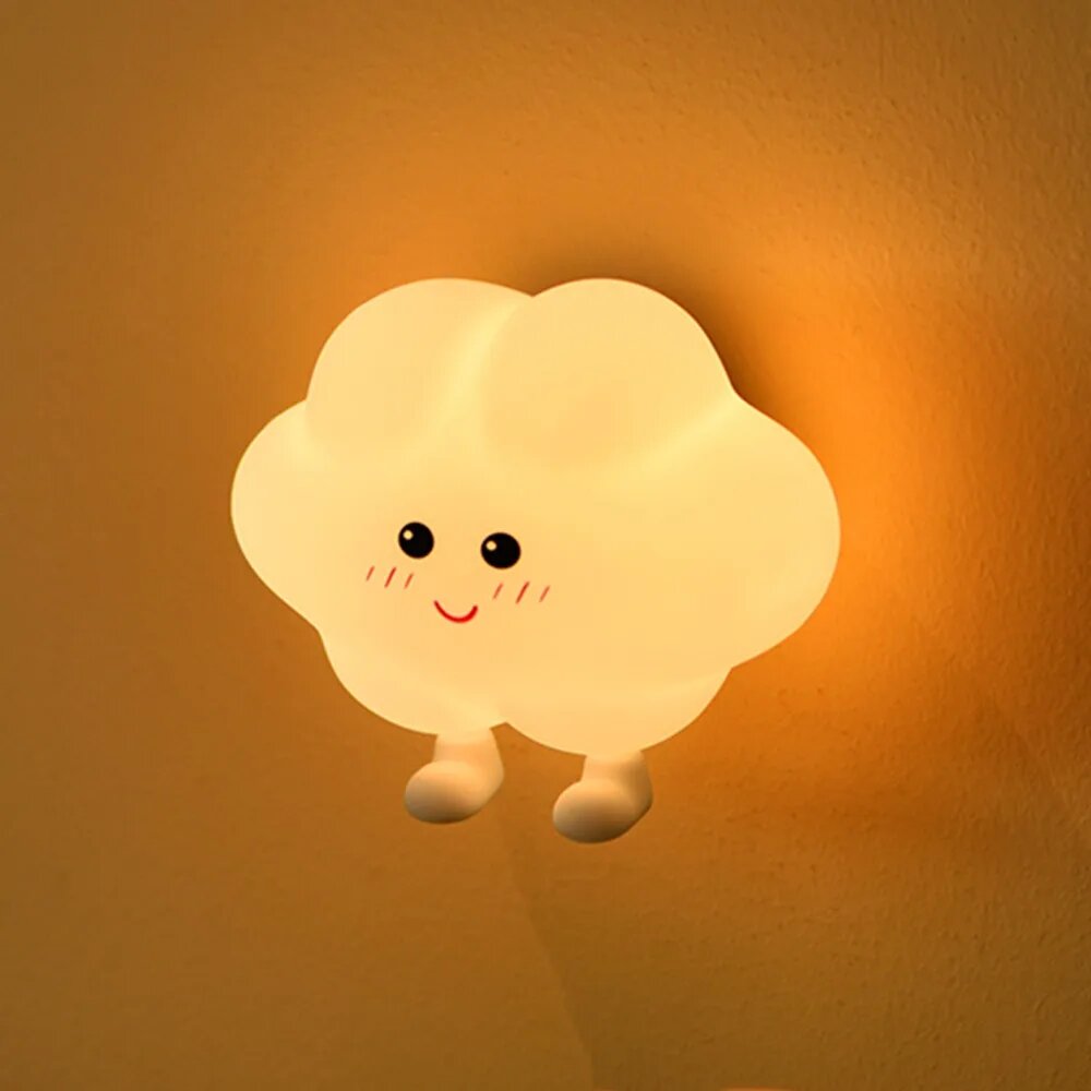 Реchargeable Silicone Star Cloud Moon Night Light