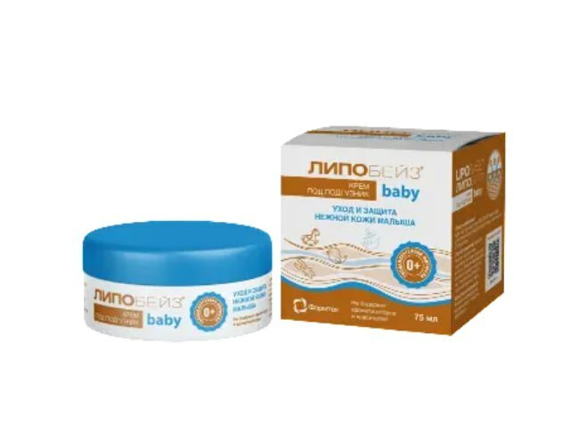 Липобейз беби крем п/подгузник 75мл