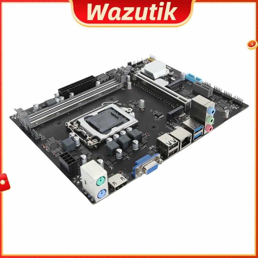 Материнская плата B75M K, надежные материалы, для сборки мощных компьютеров