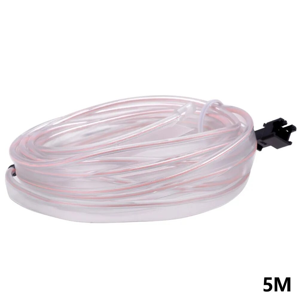 5М интерьерные светодиодные ленты с USB для авто-декора: неоновая гибкая подсветка салона, DIY светильник атмосферный