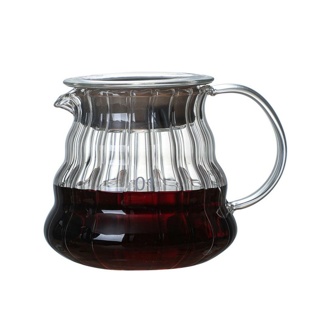 Кофе-дриппер из боросиликатного стекла, 300ml