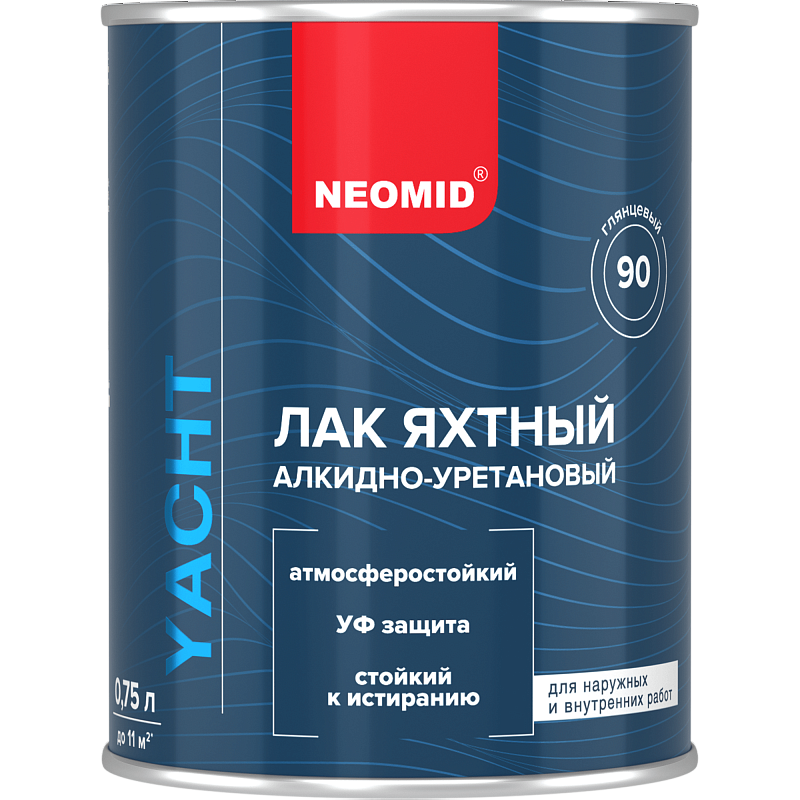 Неомид Яхтный лак алкидно-уретановый (2л) полуматовый