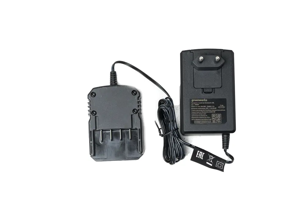 Зарядное устройство Greenworks G40C, 40 В Li-Ion