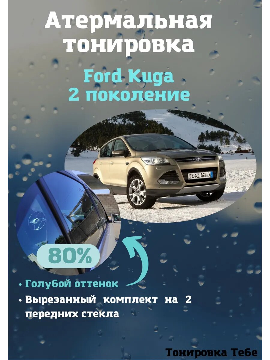 Термо тонир Ford Kuga 2 80%