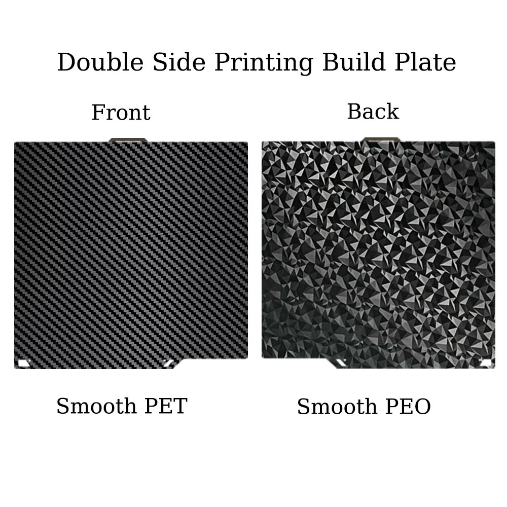 Наборная пластина для Elegoo Centauri, углеродная пластина, лист PEI из углеродного волокна, гладкая карбоновая наборная пластина Centauri, детали для 3D-принтера Elegoo