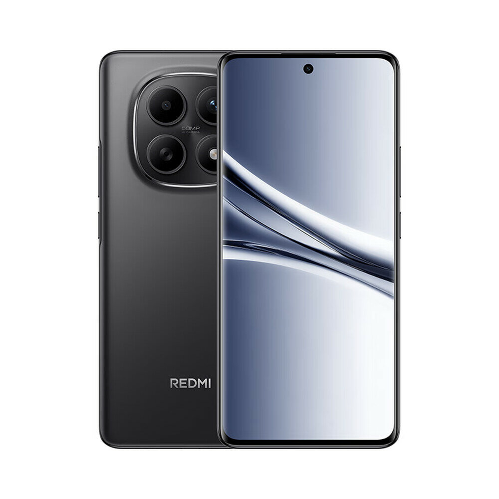 Смартфон Xiaomi Redmi Note 15 6/128Gb Black, черный, Android 13, 6ГБ, 128ГБ, экран 6.67", камера 50МП