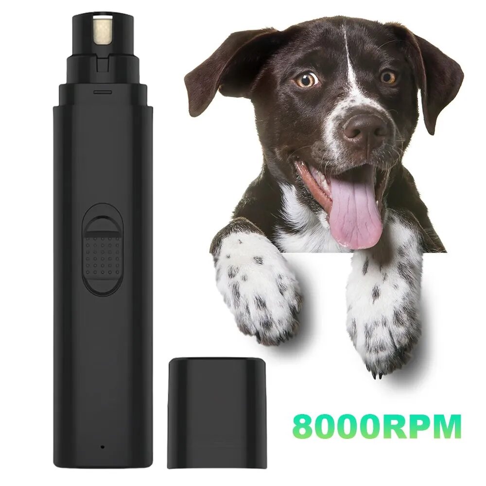 Электрические кусачки для ногтей Pet USB, плоскогубцы и полировщик для собак