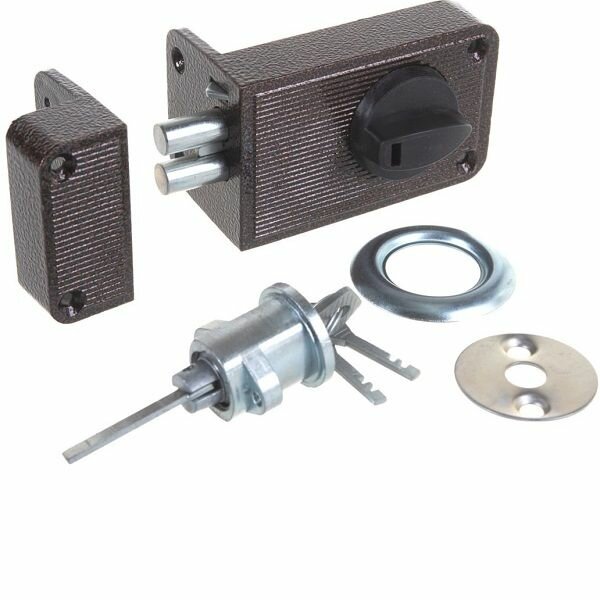 Замок накладной зенит ЗН 2-6 медь