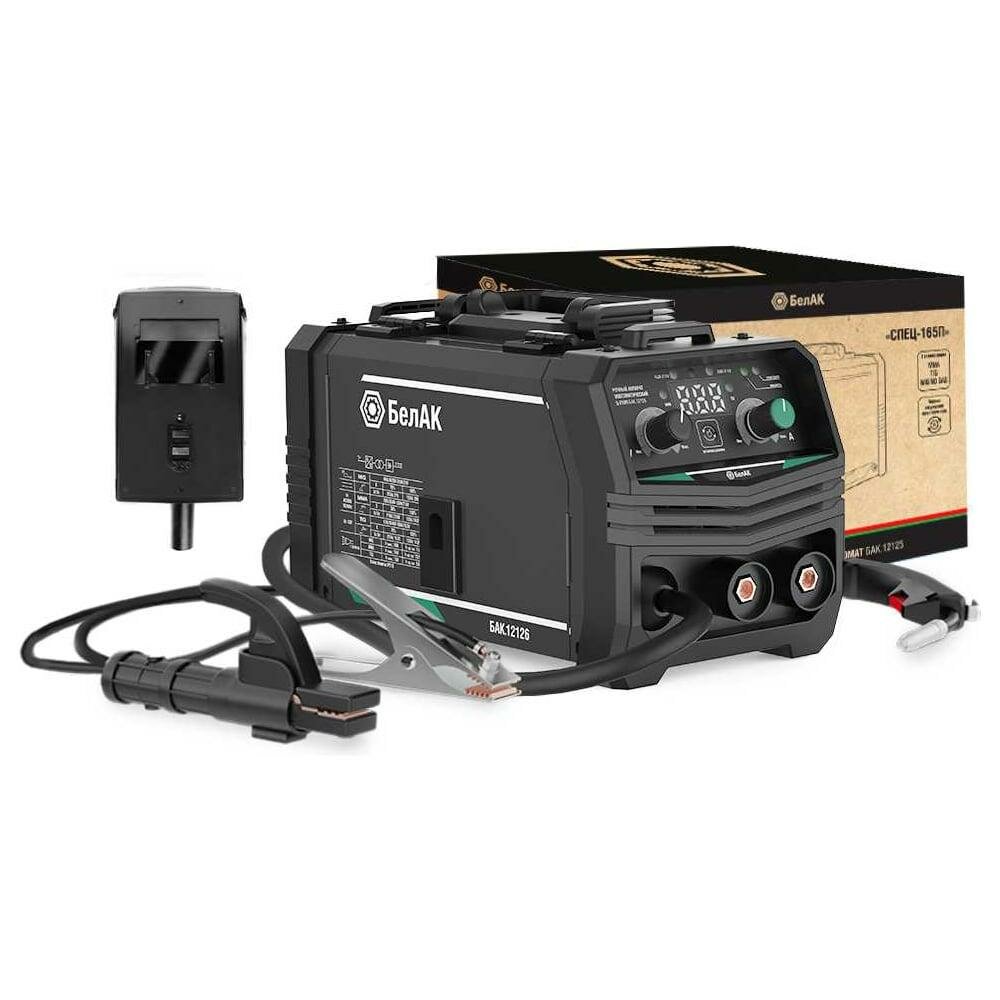 Полуавтоматический сварочный аппарат БелАК 210П, 3 в 1, MMA, MIG NO GAS, TIG БАК.12126