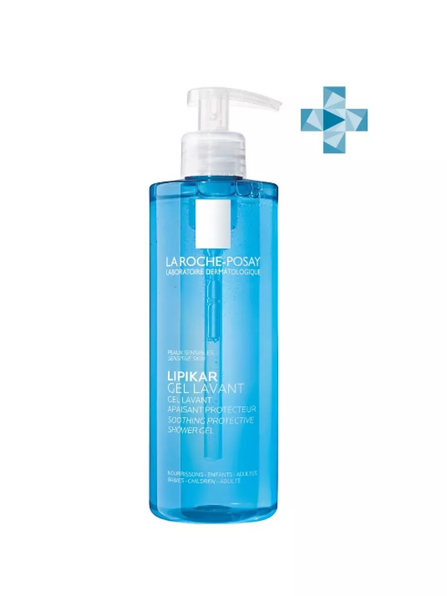 LIPIKAR Gel Lavante Гель для душа успокаивающий 400мл