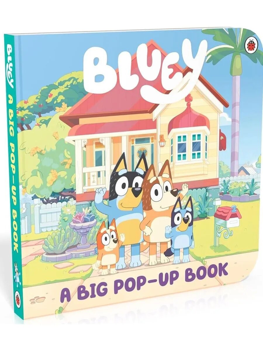 Bluey A Big Pop-Up Book интерактивная книжка | книги для малышей