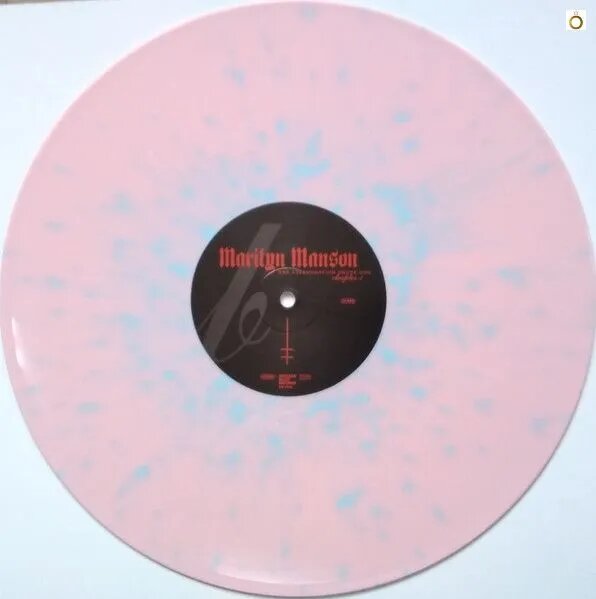Виниловая пластинка Marilyn Manson - One Assassination Under God (Chapter 1) Pastel Pink With Blue Splatter Vinyl — фото 1