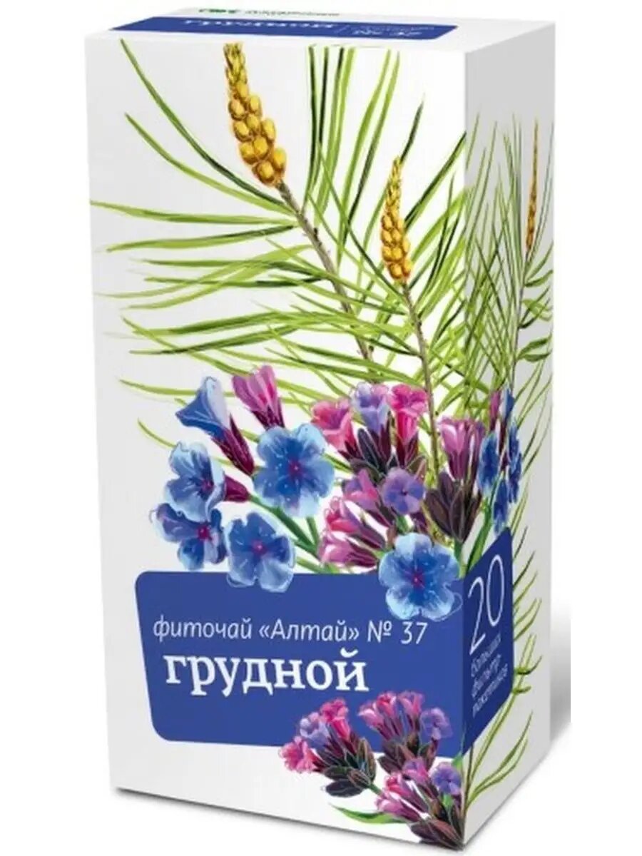 Фиточай алтай № 37 грудной 2 гр 20 шт. ф
