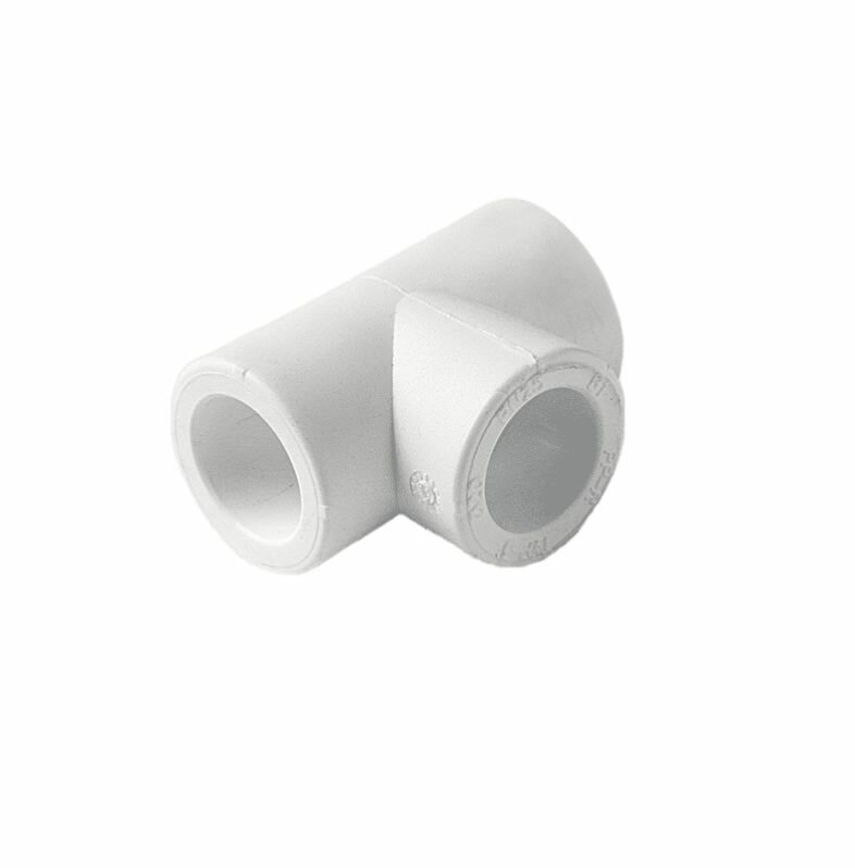 PA14521P Pro Aqua d 25-20-25 PP-R Тройник переходной Белый