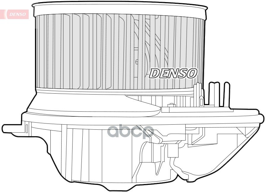 Вентилятор обдува салона Denso арт. dea07009