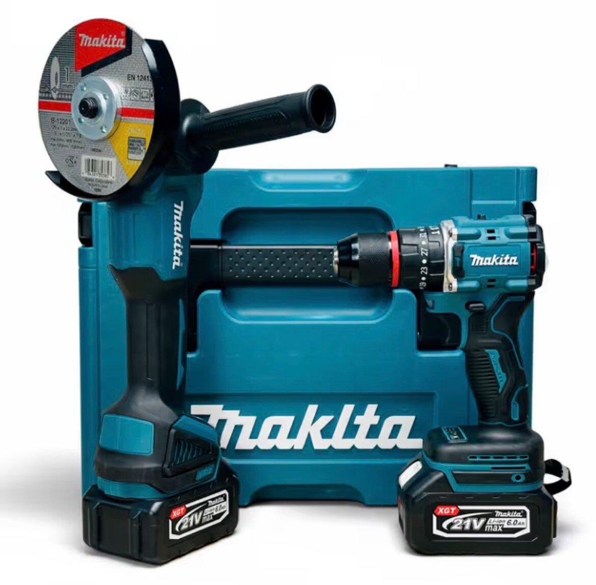 Набор Maкиta 2 в 1 (УШМ + шуруповерт)