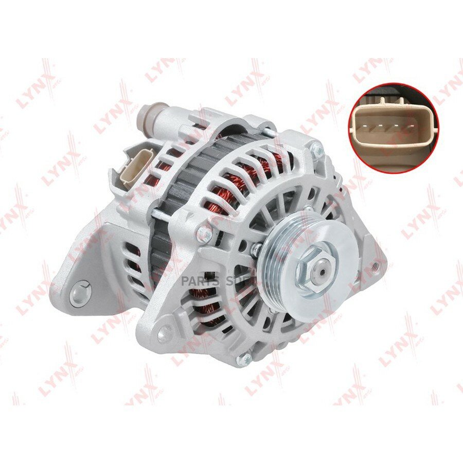 Генератор 90A MITSUBISHI Colt V 1.3 96-03 / Lancer VI-VII 1.3-1.6 95-13 от официального дистрибьютора, LYNXAUTO, артикул EA1155