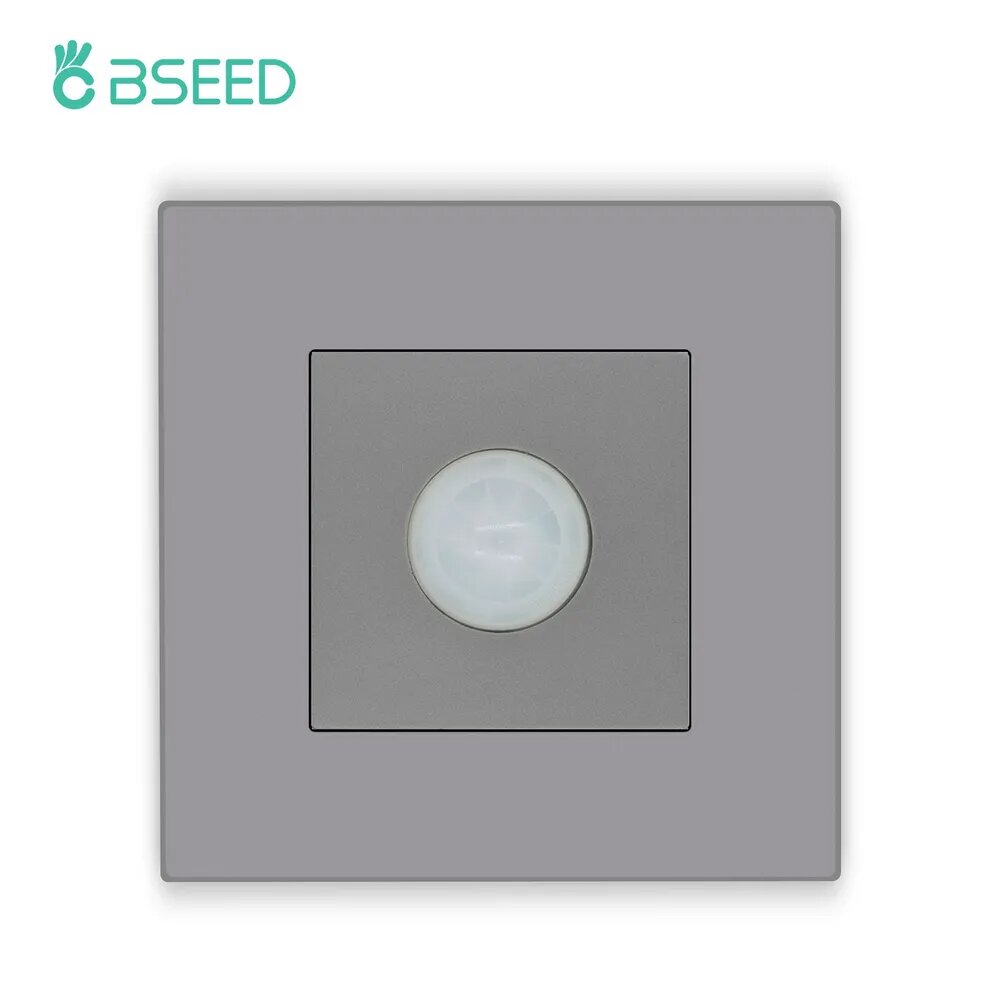 Датчик движения в разрыв фазы, детектор инфракрасного датчика, радиус 8 м Пластик 86х86мм