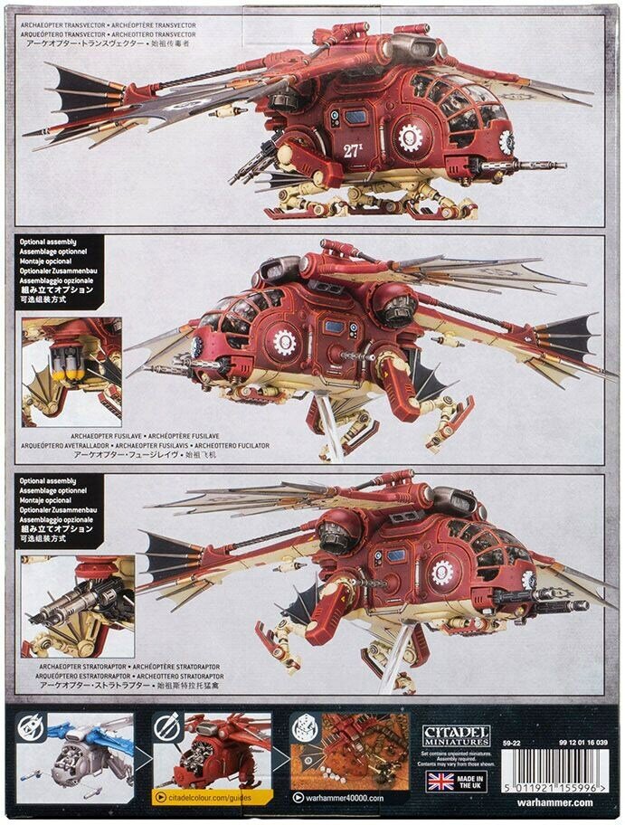 Набор миниатюр Archaeopter Warhammer 40000 — фото 1