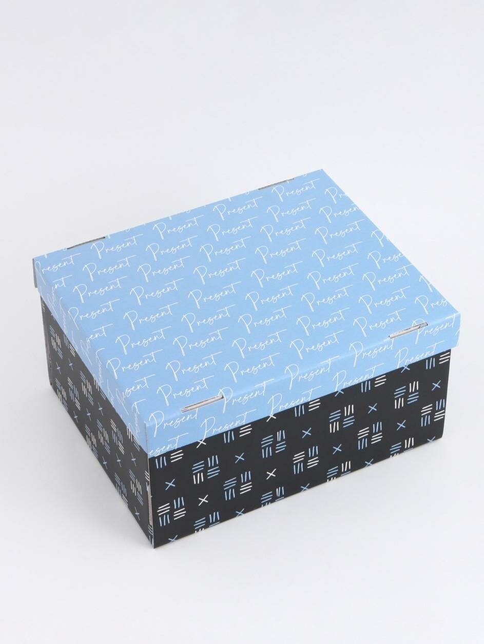 Коробка складная Дарите Счастье Present, 31 х 25,5 х 16 см, 10954058