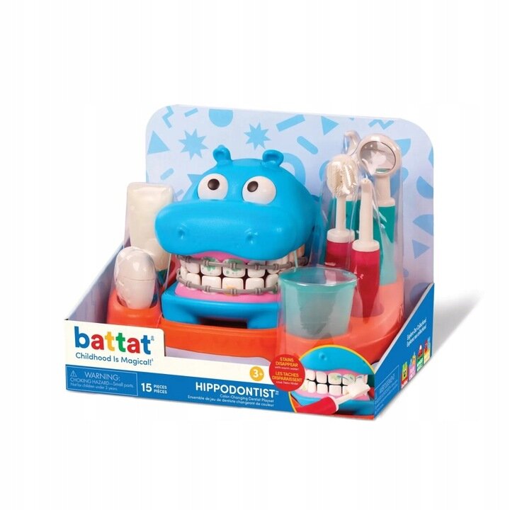 Игровой набор Battat - Набор стоматолога для сюжетно- ролевых игр, 15 эл. - bt1803z
