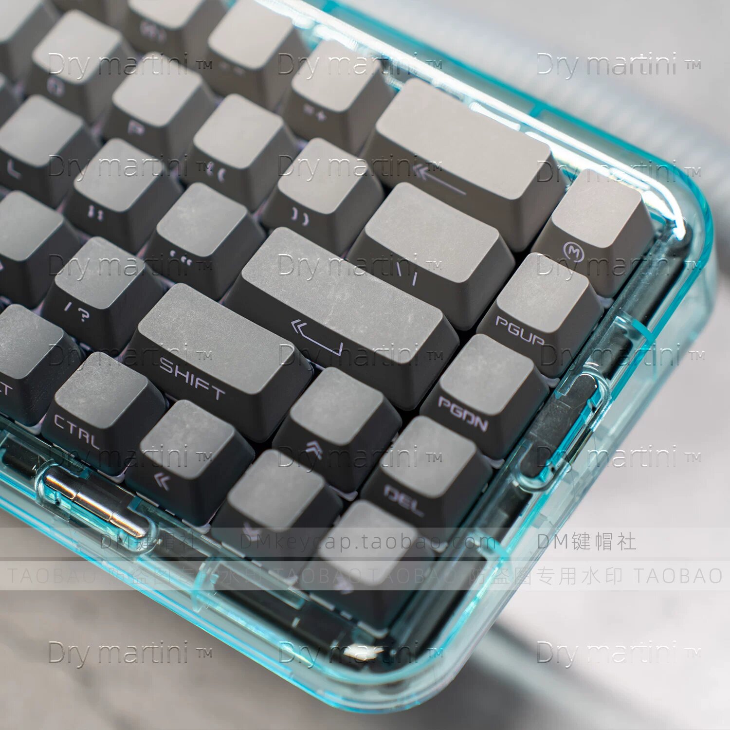 Микрорельефные полупрозрачные кейкапы с боковой гравировкой, профиль OEM, двухцветная сублимационная печать PBT с