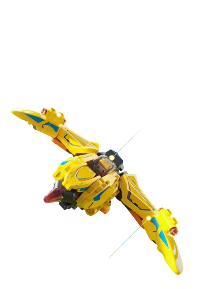 Blokees Супер-трансформированные динозавры сражаются за то, чтобы вставлять строительные блоки