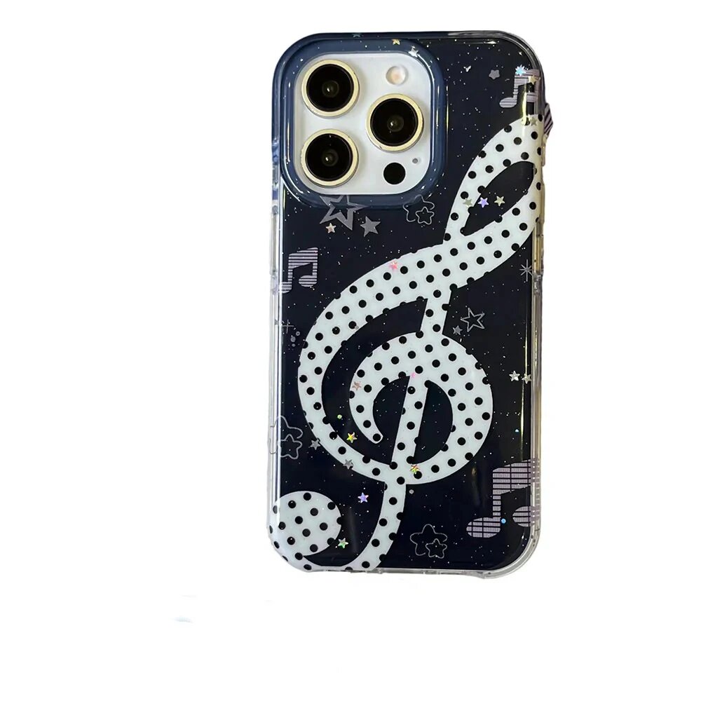 Чехол для телефона Treble Clef Y2K для Xiaomi Redmi 15 15C 14C 13 13C 12 A3 A2 A1 10 10C 9 9A 9C 8 K60 K40 Plus Ultra 4G 5G