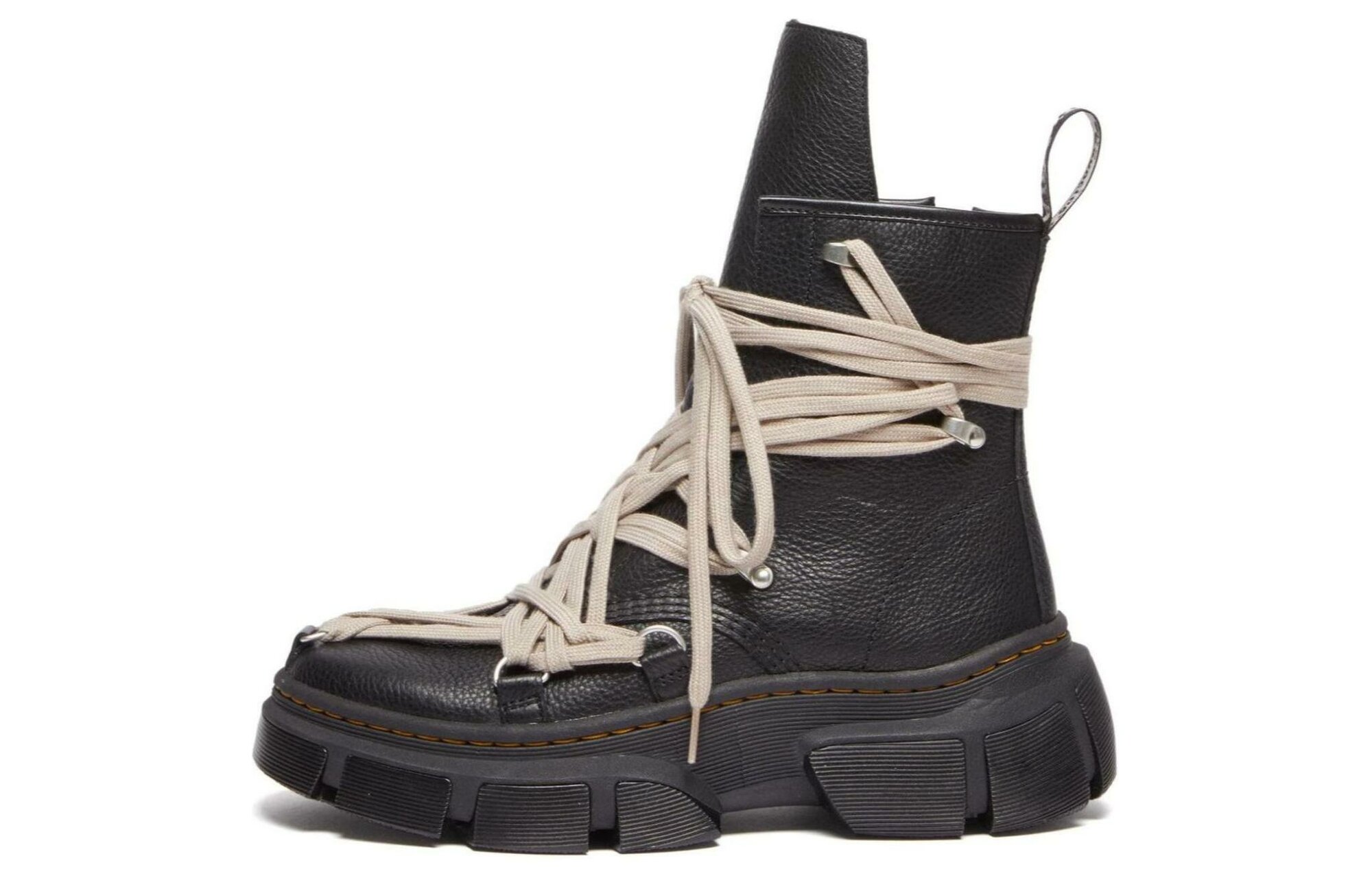 Короткие ботинки Rick Owens x Dr. Martens 1460 Black 31752001