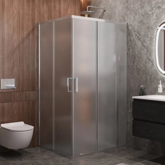 Душевой уголок Cezares Molveno AH 21 100+20 P Cr