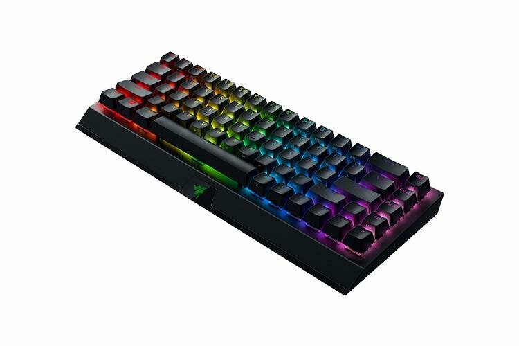 Механическая клавиатура унисекс Razer BlackWidow Spider V3, 68 клавиш, беспроводная, переключатели Green/Yellow