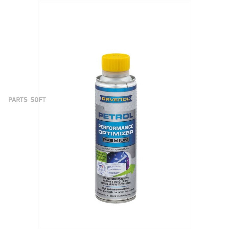 Комплексная присадка в бензин Petrol Performance Optimizer Premium (0 3 л) от официального дистрибьютора, RAVENOL, артикул 4014835802575