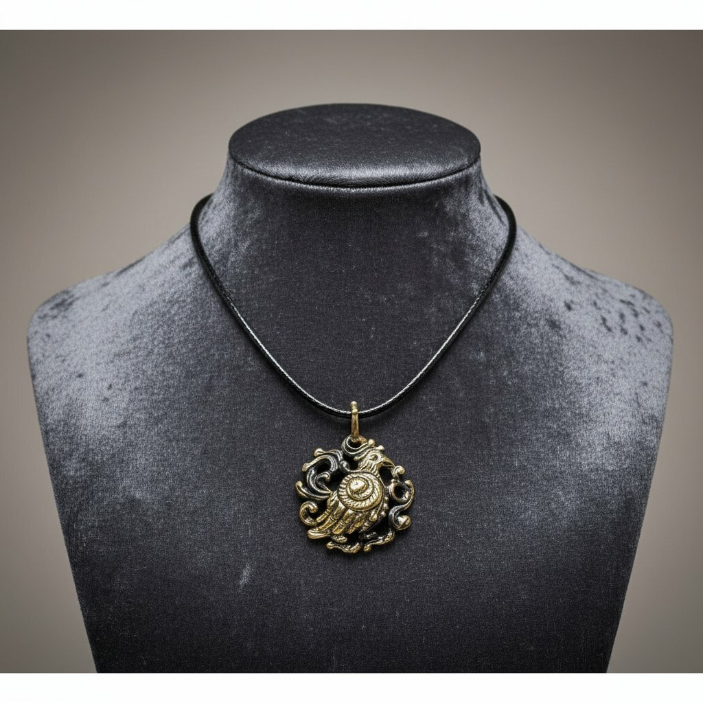 Подвеска, янтарь