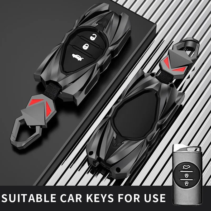 Подходит для автомобильного ключа Chery, чехол с кольцом, защитная крышка корпуса для Chery Tiggo 4 5X 7 Pro 8 Exeed Txl Tx Lx