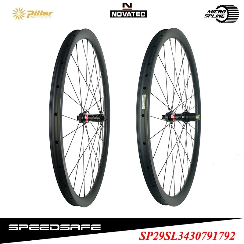 Карбоновые колеса Speedsafe 29er MTB XC 34 мм