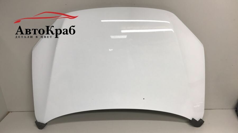 Капот в цвет для 2190 Лада Гранта 1 2011-18, Калина 2 2192 2013-18, 221 - ледниковый, белый