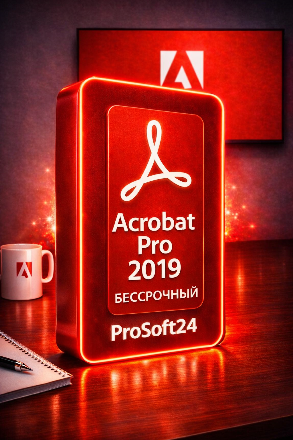Adobe Acrobat PRO DC 2019 для Windows 10/11 I Бессрочная активация