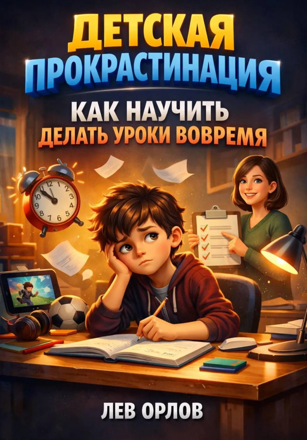 Детская прокрастинация как научить делать уроки вовремя [Цифровая книга]