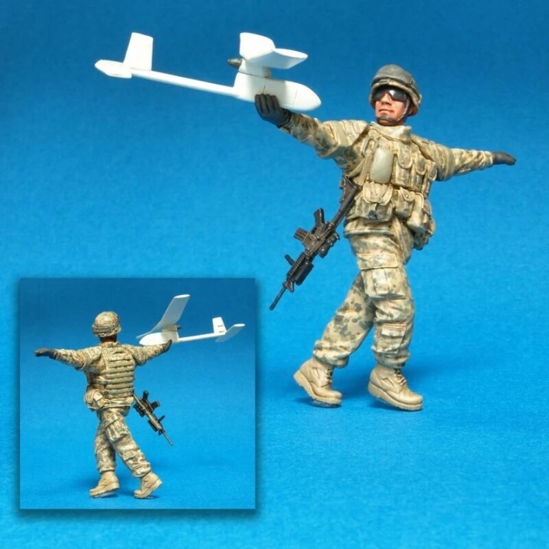 Модель солдата США из смолы 1/35