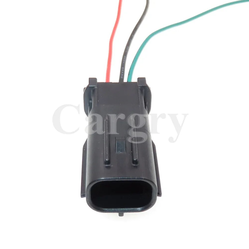 Разъем автомобильный 3-контактный с проводами, Color: 1 Set with Wires