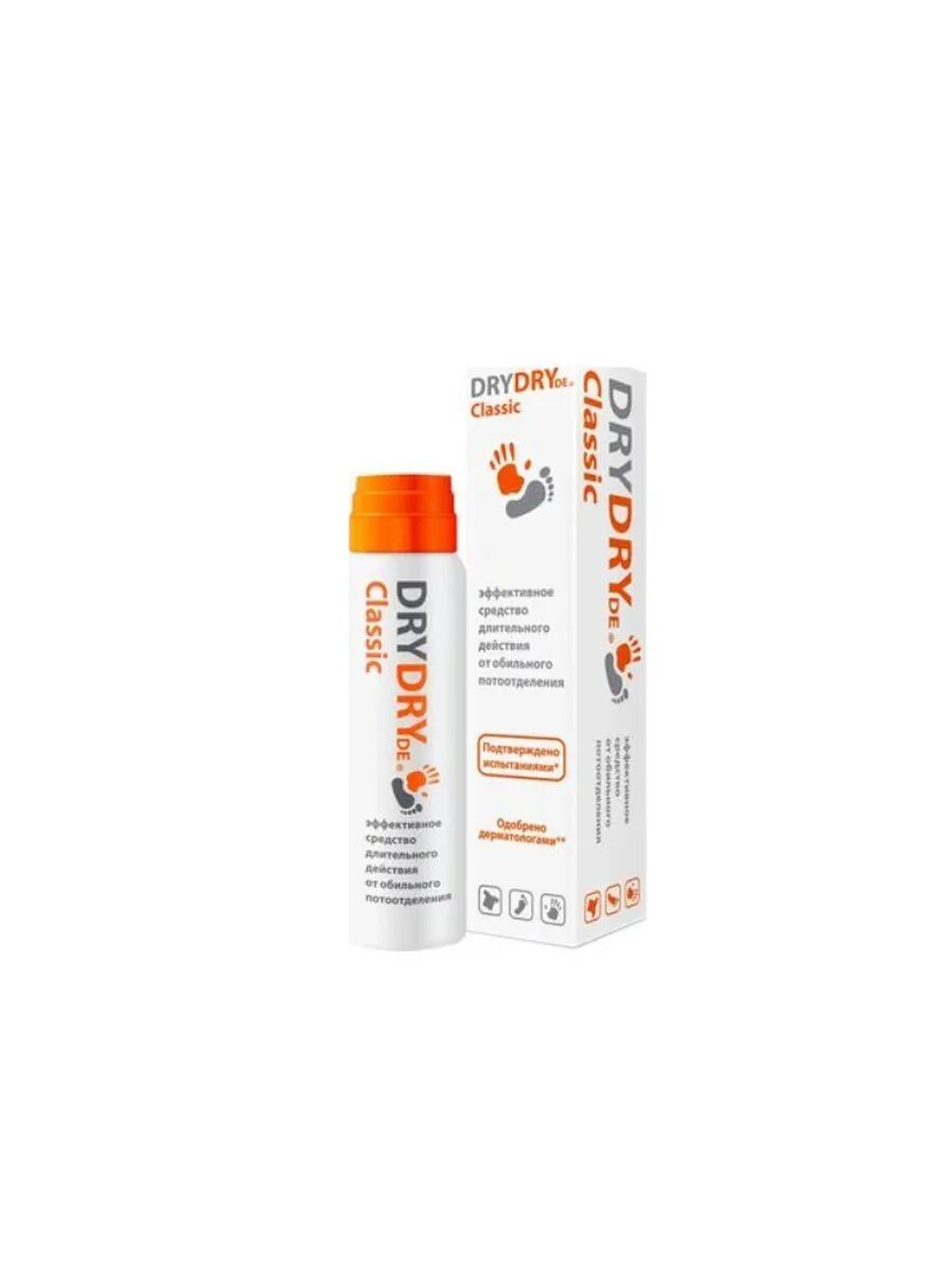 Dry Dry de средство от обильного потовыделения, 35 мл, 1шт.
