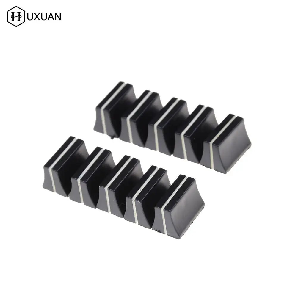 Ручки потенциометров HUXUAN черные 10 шт.