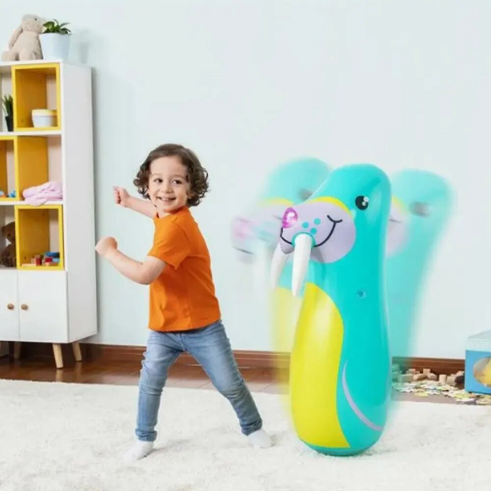 Игрушка-антистресс Bestway Надувная груша Морж для детей 1-3 года — фото 1
